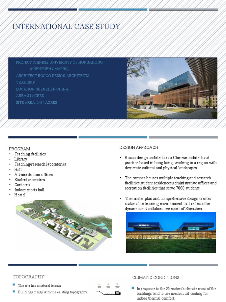Shenzhen Campus Design Case Study | PDF | Shenzhen | Hong Kong