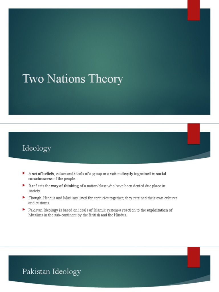 2 Nations Theory | PDF | Religion And Belief | Science