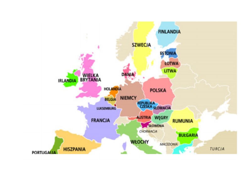 Mapa Europy | PDF
