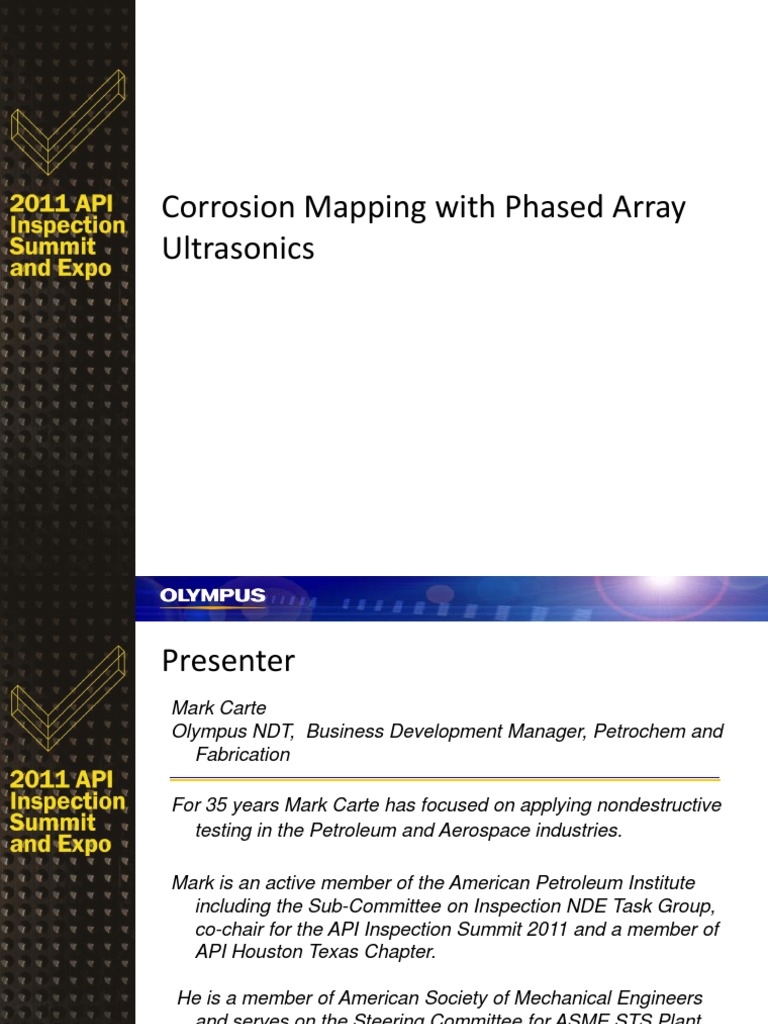 Phased Array Ultrasonic Corrosion Mapping | PDF | Ultrasound ...