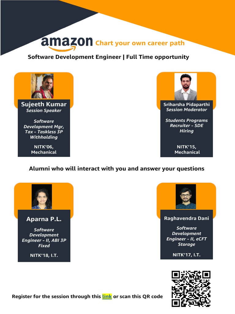 Chart Your Own Career Path: Software Development Engineer - Full Time ...