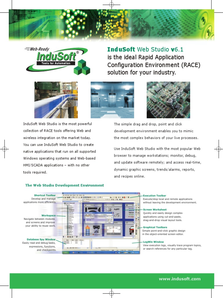 Indusoft Web Studio Software PDF | PDF | World Wide Web | Internet & Web