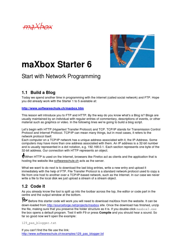 Maxbox Starter 6: Start With Network Programming | PDF | File Transfer Protocol | Hypertext ...