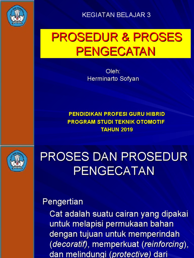 Kb 3 Modul Metode Dan Proses Pengecatan Revisi Pdf