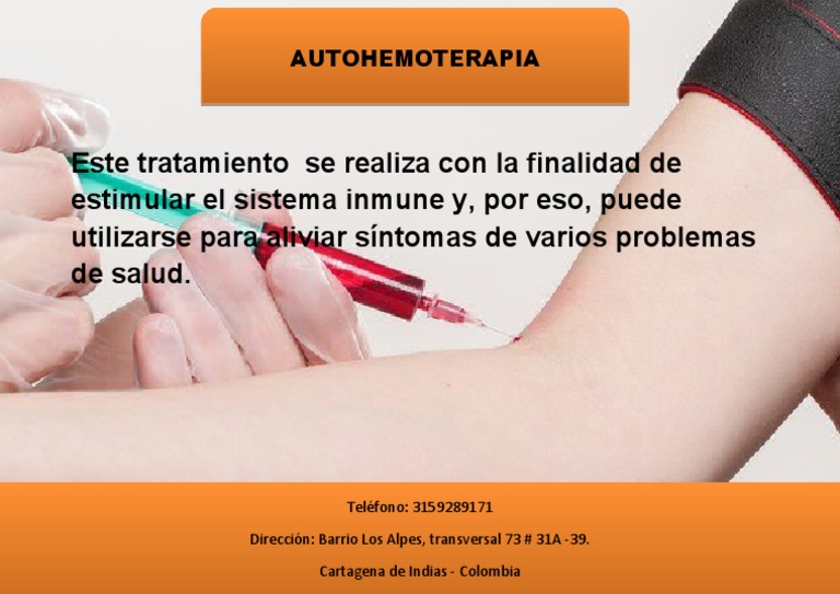 Autohemoterapia | PDF