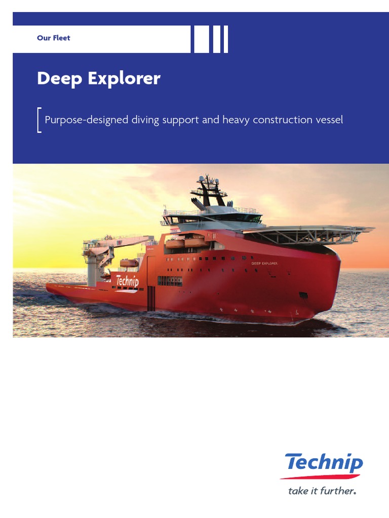 Deep Explorer: Purpose-Designed Diving Support and Heavy Construction ...