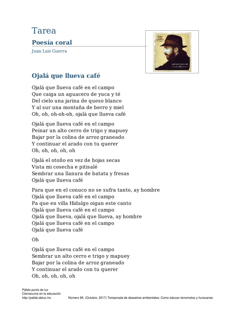 Ojalá Que Llueva Café | PDF | Agronomía | Cultivos