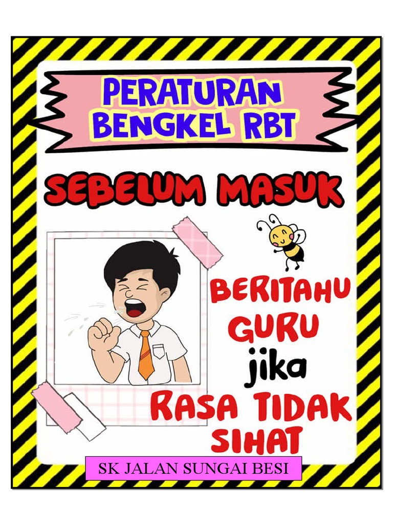 Poster Covid Bengkel RBT | PDF