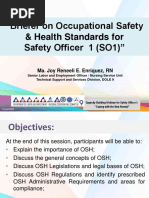 Philippine OSH Guidelines | PDF | Occupational Safety And Health | Safety