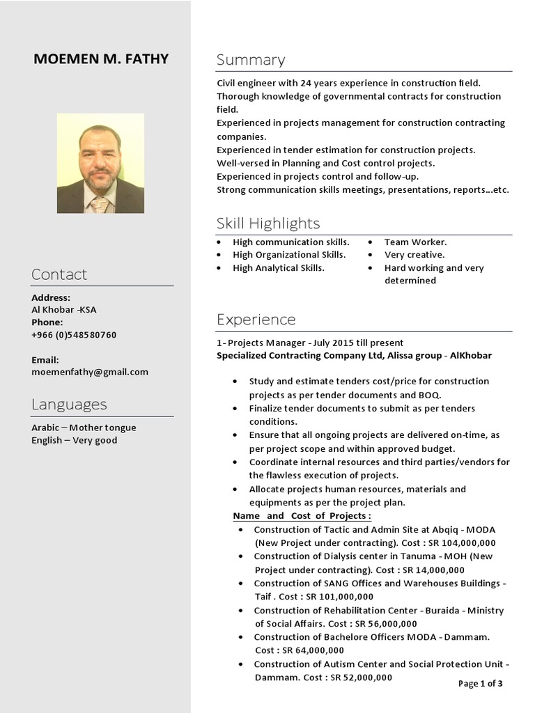 Moemen M. Fathy: Address: Phone | PDF | Egypt | Riyadh