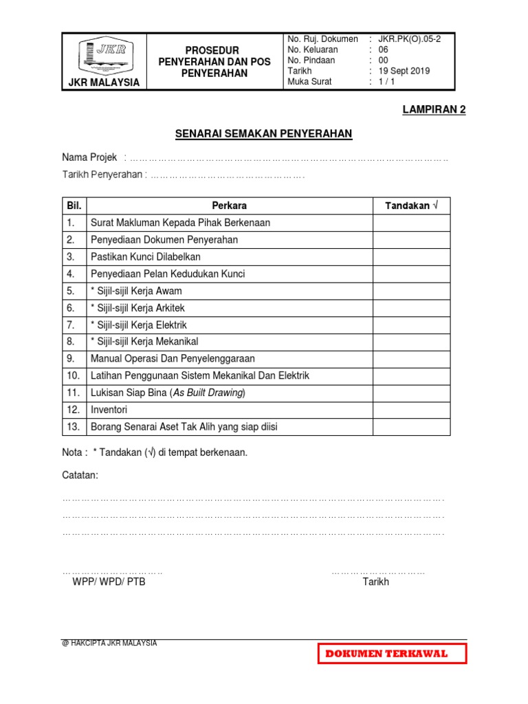JKR PK (O) 05-2 K6 PDF | PDF