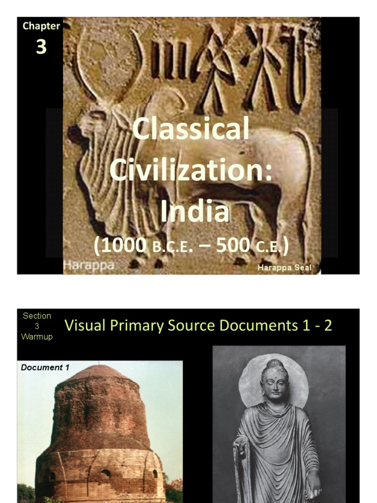 Classical Civilization: India: B.C.E C.E | PDF | Gautama Buddha | Ashoka