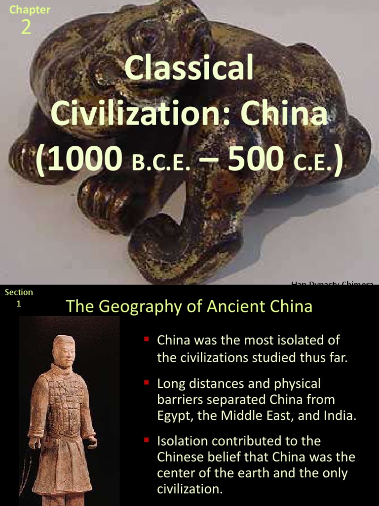 Classical Civilization: China (1000 - 500) : B.C.E. C.E | PDF | Han ...