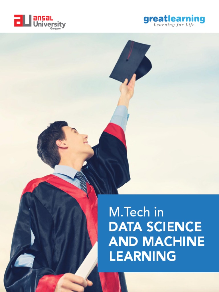 Mtech in Data Science Ansal | PDF | Data Science | Machine Learning