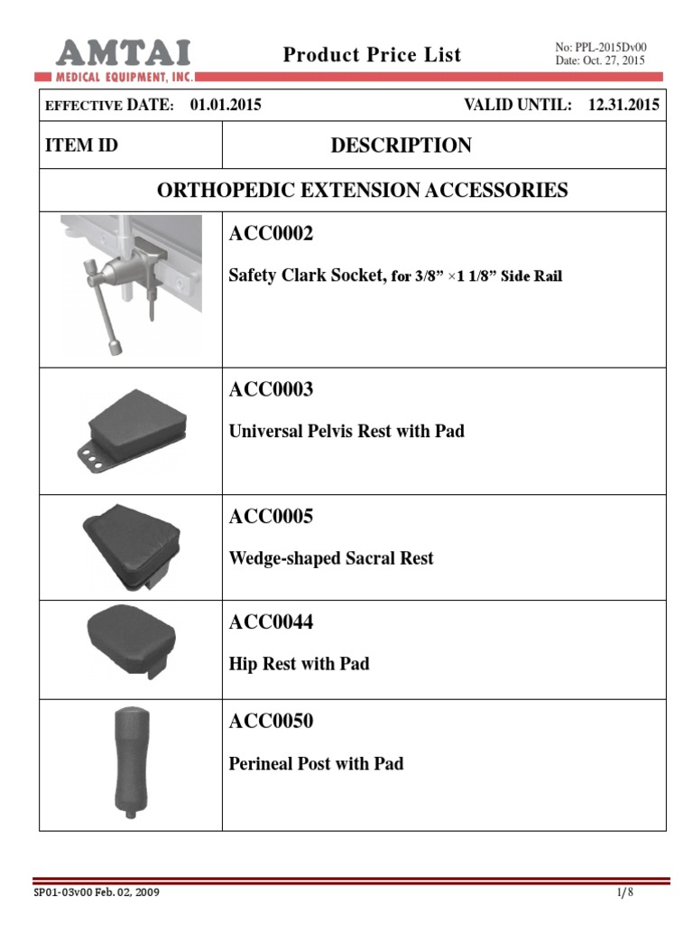 Product Price List: Item Id | PDF