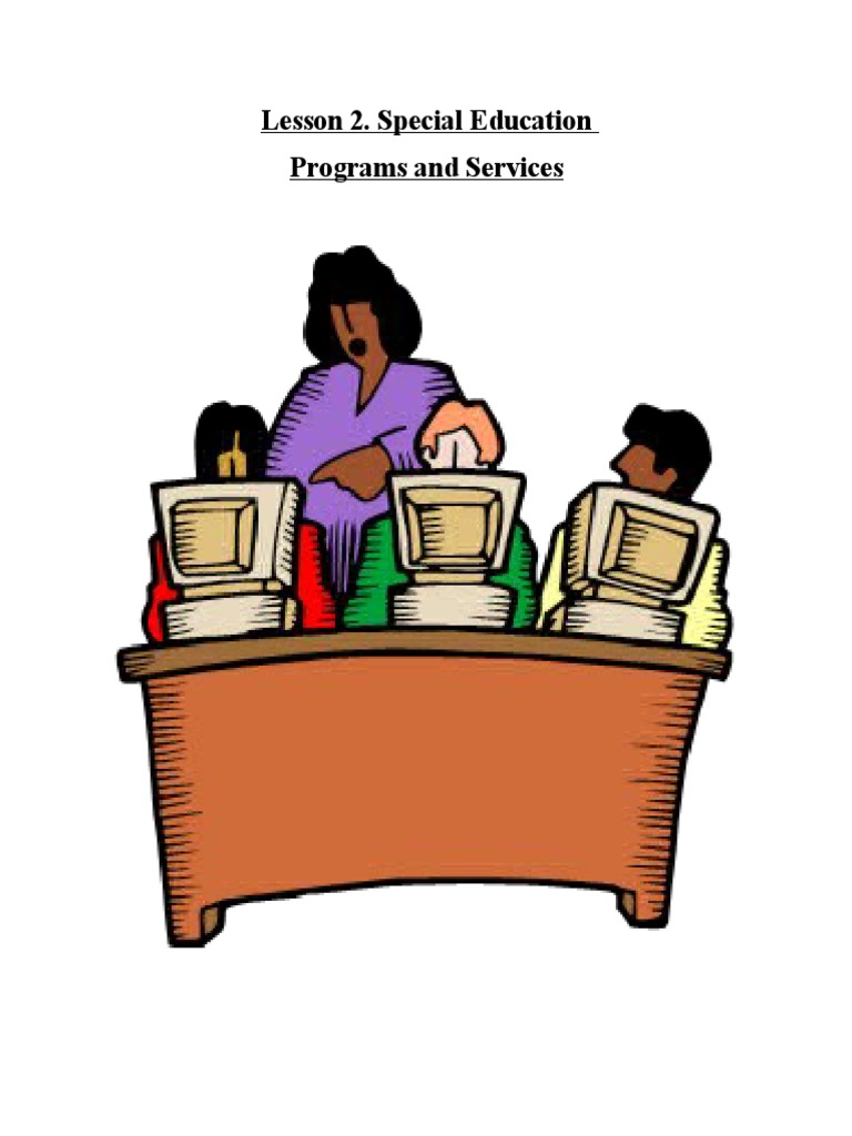 Module 2 Sped Programs and Services | PDF | Special Education ...