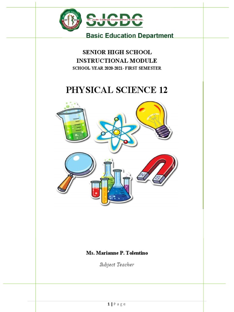 Physical Science 12 | PDF