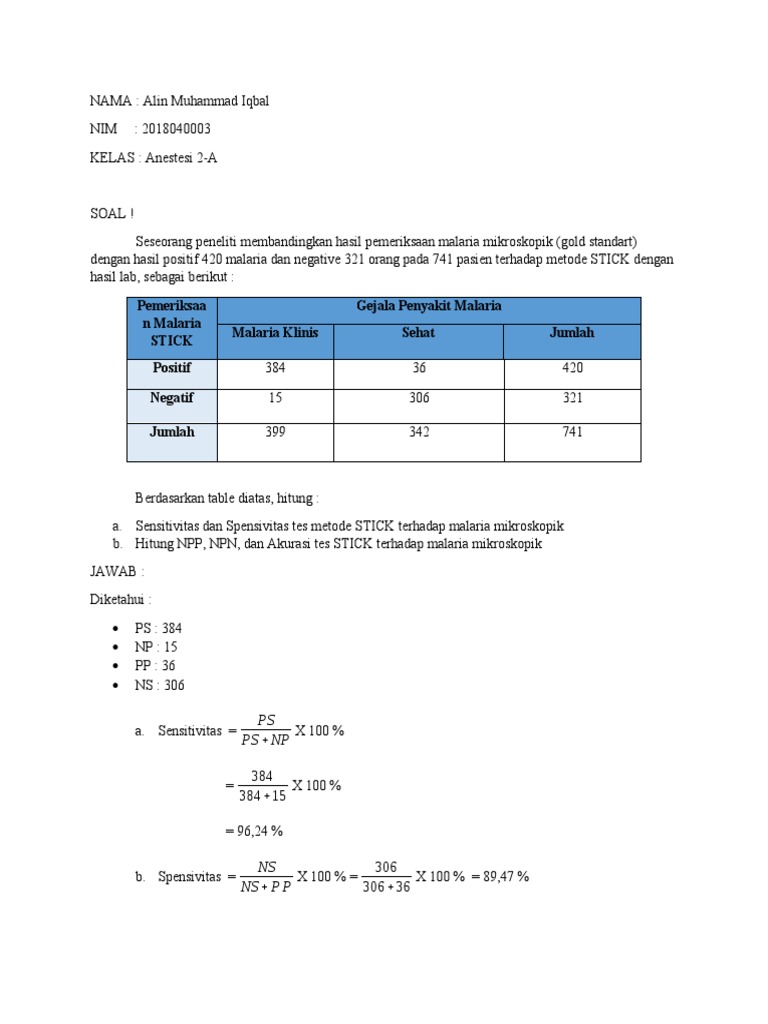 ALIN MUHAMMAD IQBAL (Bu Ratih) | PDF