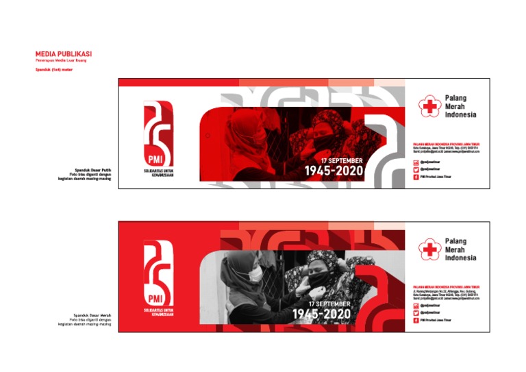 Spanduk HUT PMI 2020 Corel15 | PDF