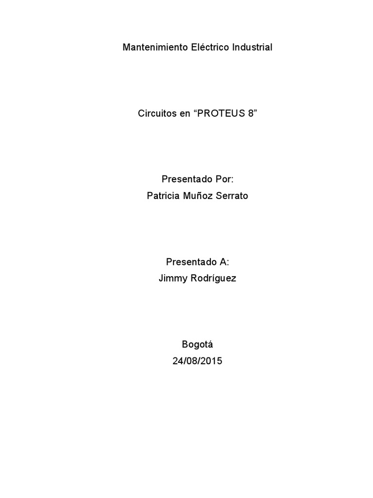 Circuitos Proteus 8 | PDF
