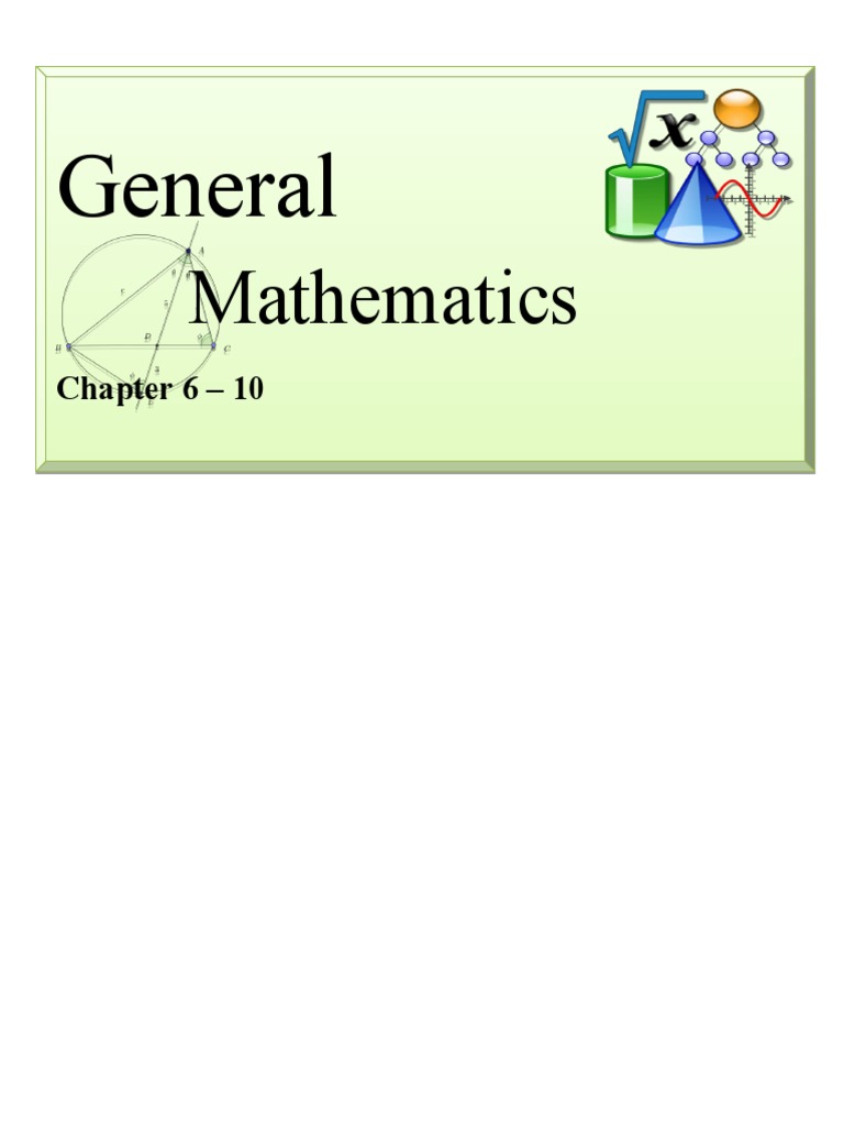 Gen Math | PDF