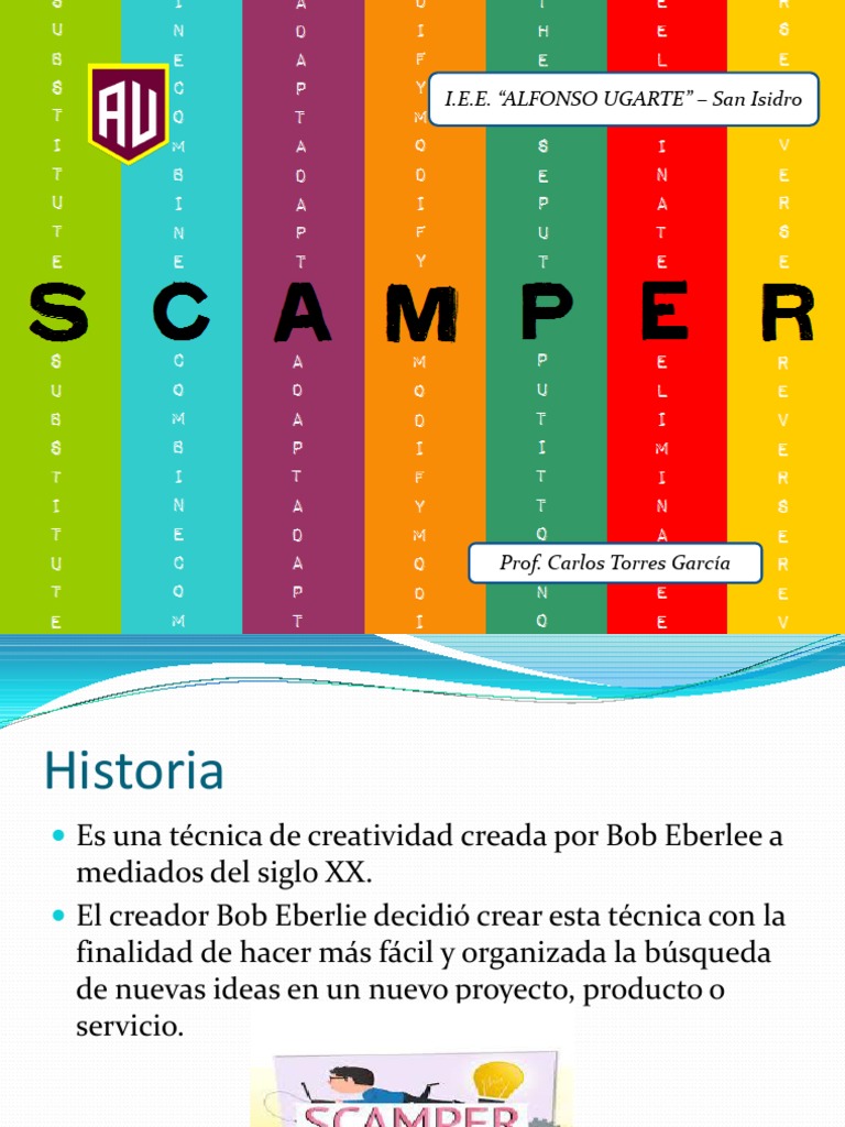 Aplicando La Técnica Scamper - 2 | PDF