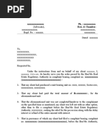 NOC Request for Electricity Transfer | PDF