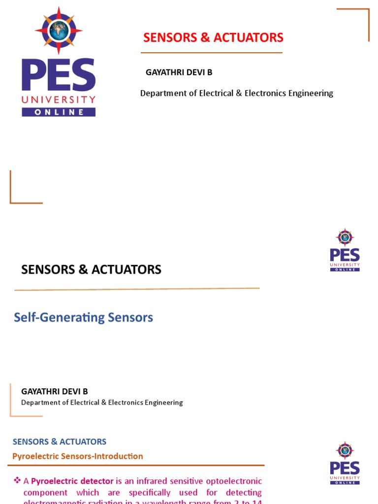 Pyroelectric Sensors: Principles, Applications, and Operating ...