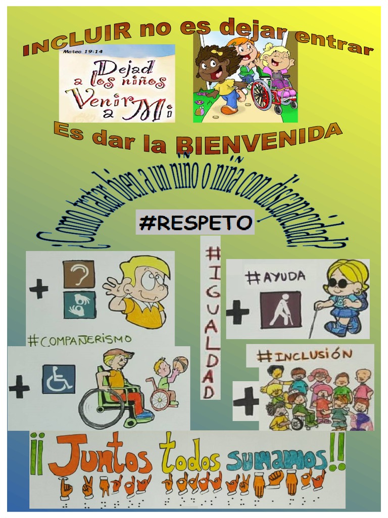 Afiche de Inclusión | PDF