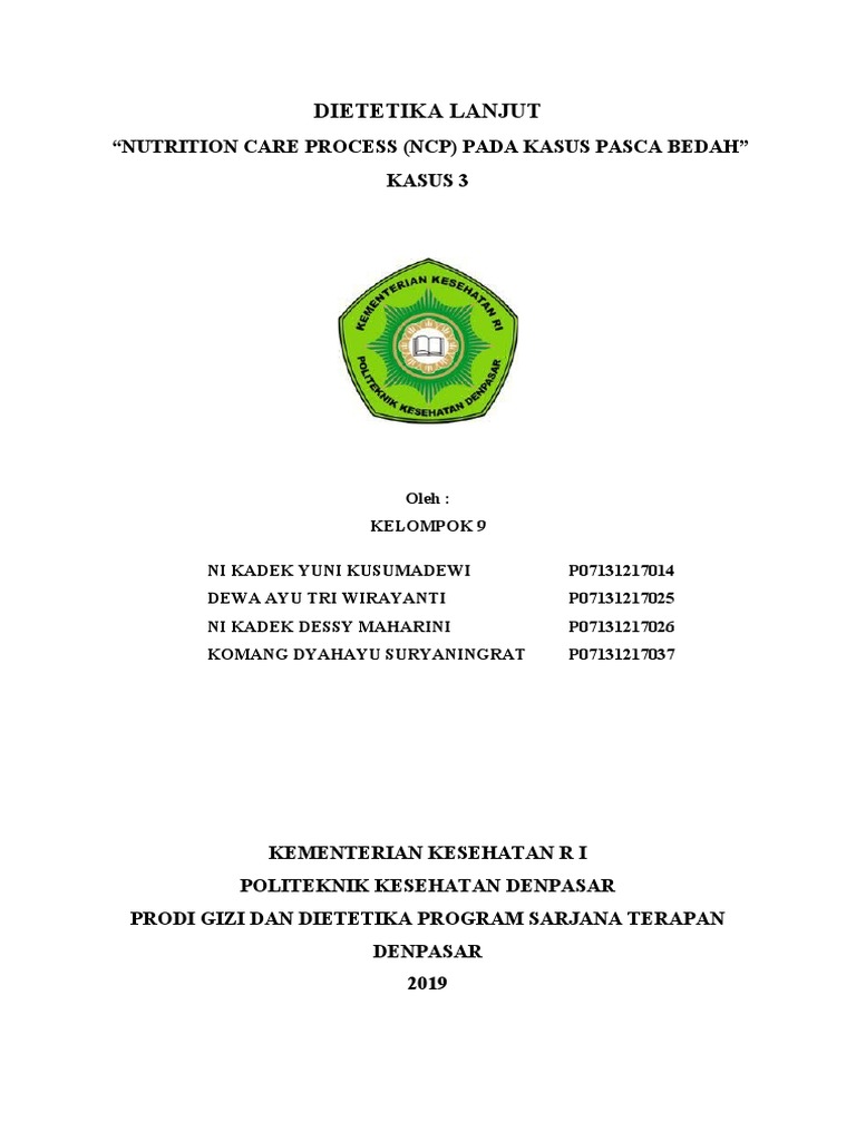 NCP Pasca Bedah | PDF