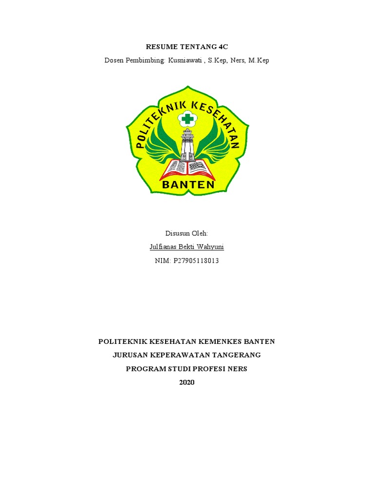 Resume Tentang 4c Julfianas Bekti Wahyuni | PDF