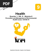 Physical Education: Quarter 1 - Module 1: First Aid | PDF | Body Mass ...