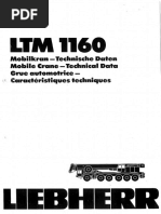Liebherr LTM 1300 Load Chart | PDF