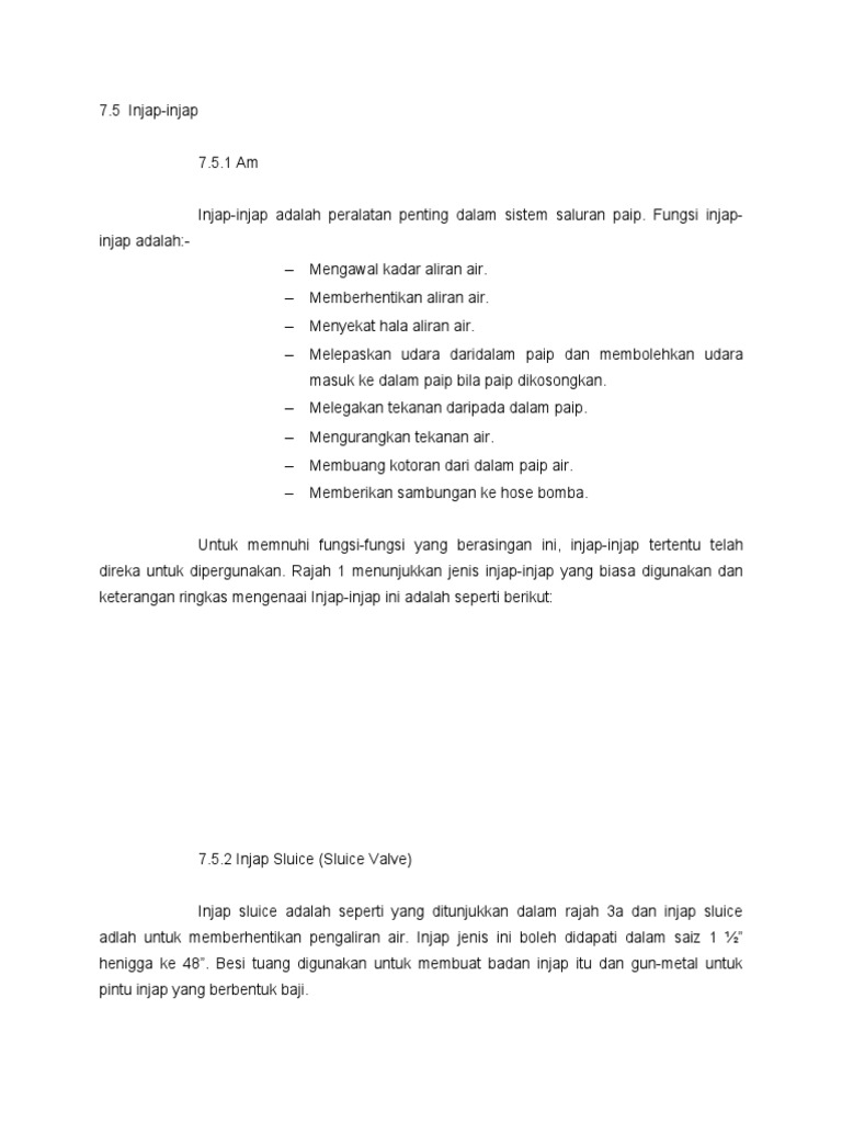 Jenis Injap Dy PDF | PDF