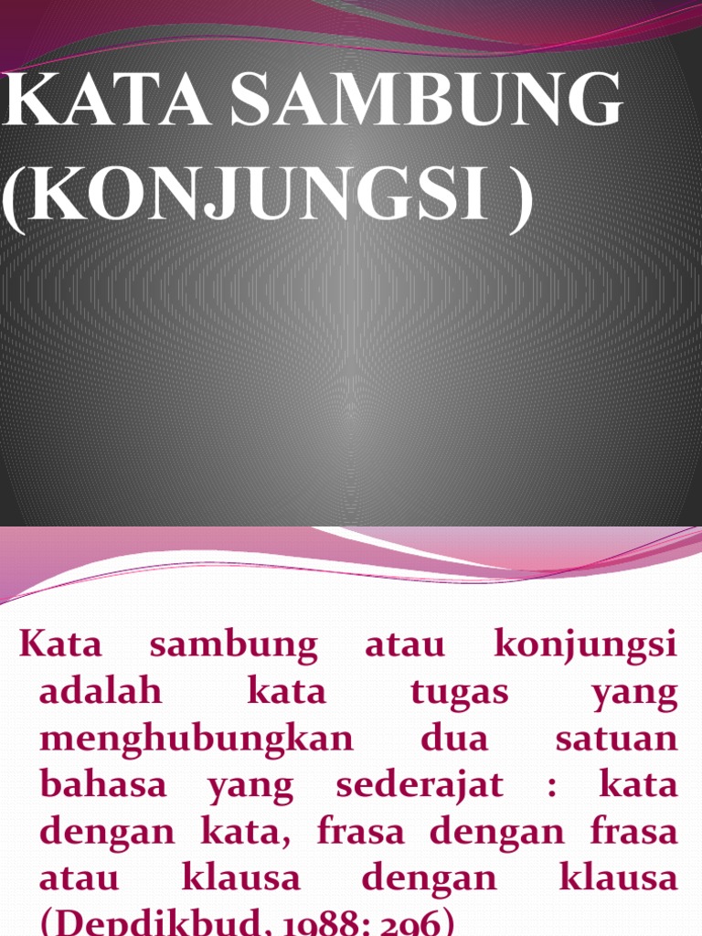 Kata Penghubung | PDF