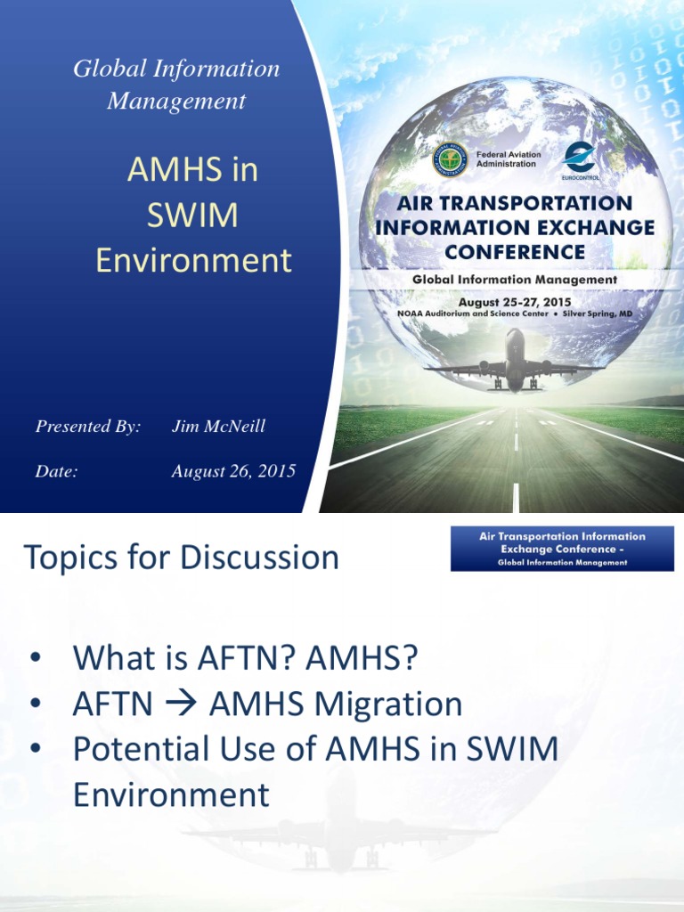 Amhs in Swim Environment: Global Information Management | PDF | Xml ...