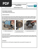 Vehicle Handover Checklist and Process | PDF | Vehicles | Wheeled Vehicles
