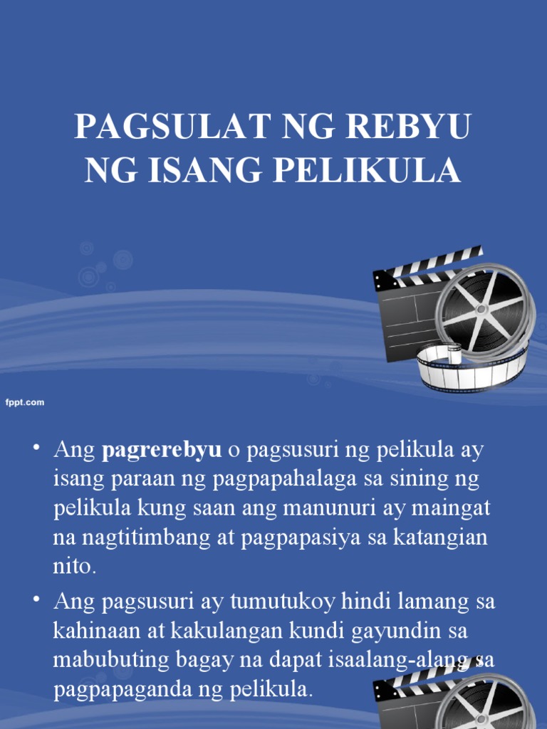 Rebyu NG Pelikula | PDF