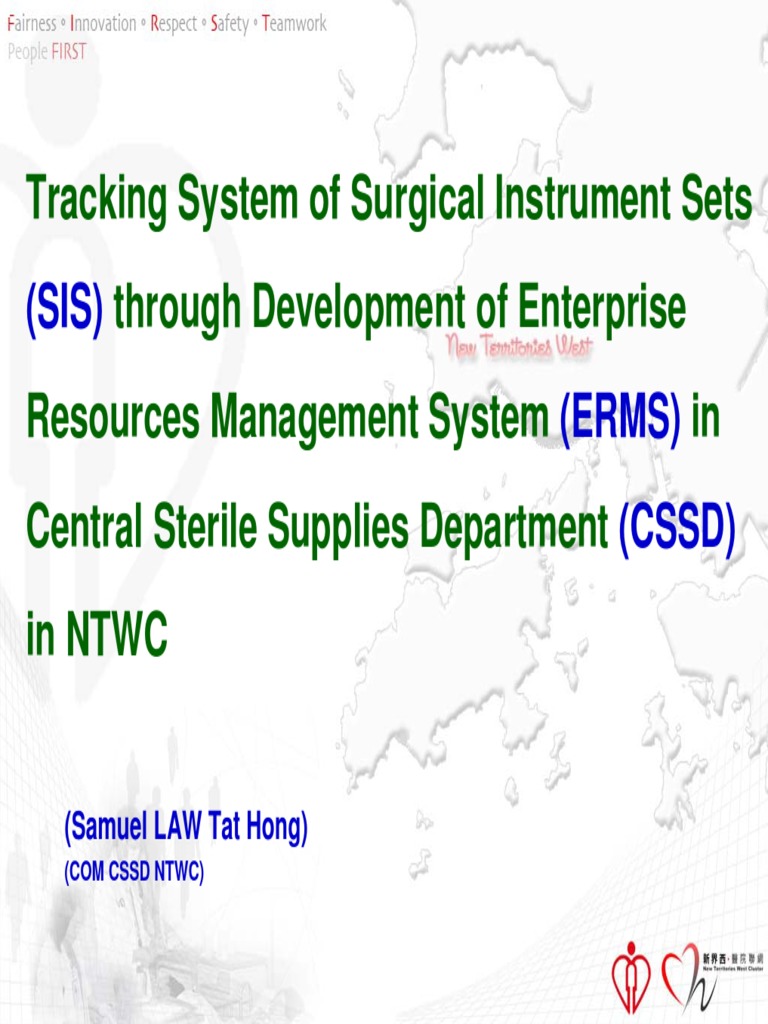 Flow CSSD Yok Oi Hospital | PDF | Medicine | Health Care