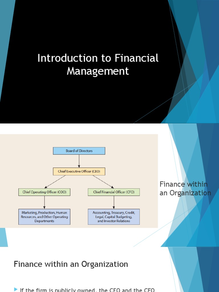 Intro To FinMAn | PDF | Corporations | Stocks