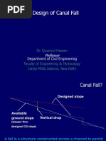 Design Principles For Sarda Type and Straight Glacis Fall | PDF | Brick ...