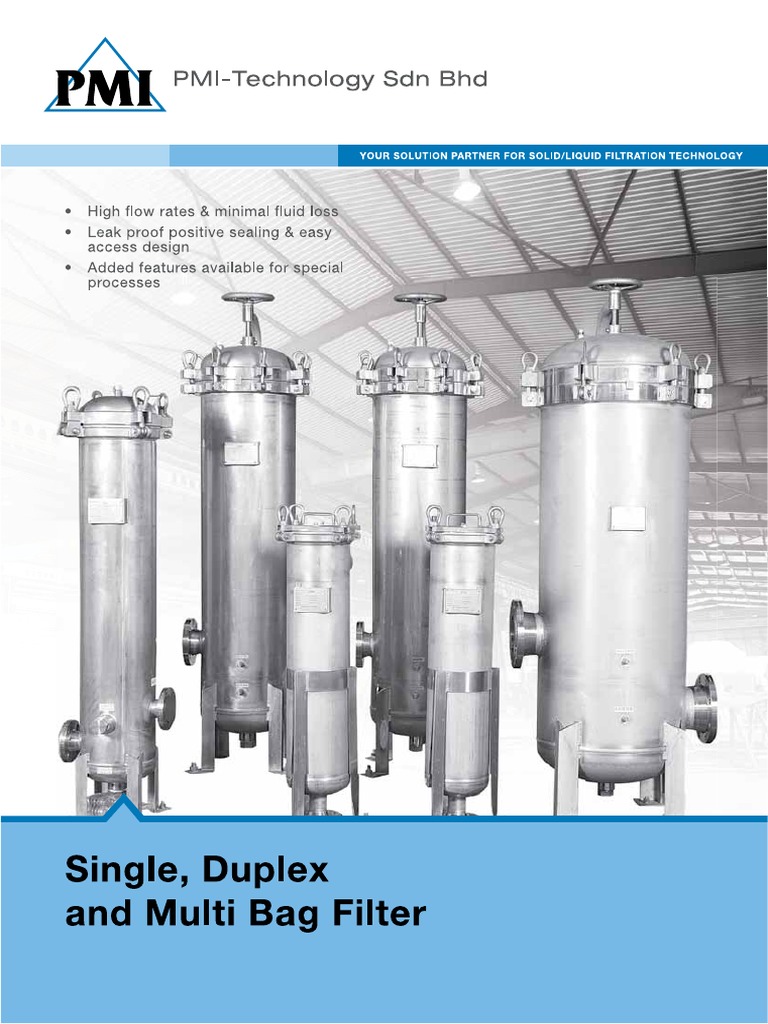 PMI Malaysia Bag Filters Brochure PDF | PDF