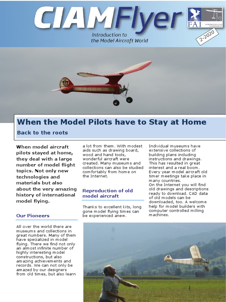 CIAM Flyer 2-2020-Print | PDF | Gliding | Aircraft