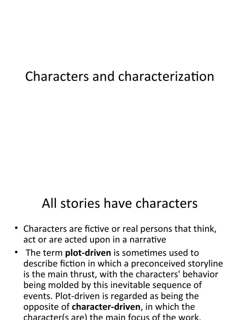 Understanding Characters and Their Roles | PDF | Analytical Psychology ...