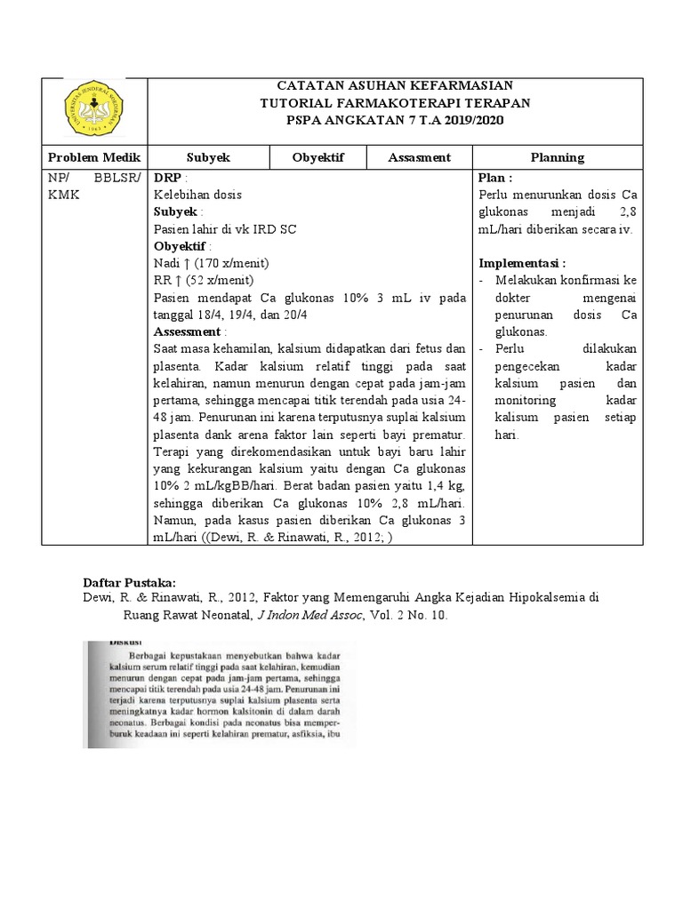 Lembar SOAP No 4 | PDF