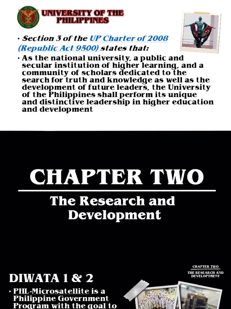Section 3 of The States That:: UP Charter of 2008 (Republic Act 9500 ...