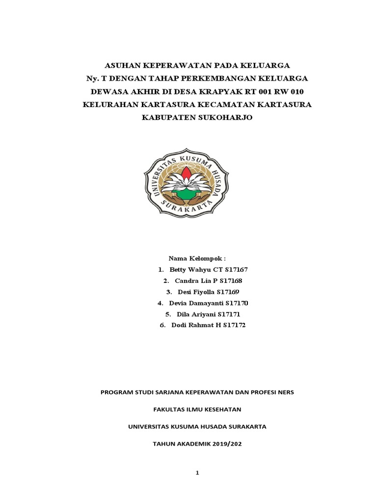 Askep Kelompok Kep Keluarga Tahap Viii | PDF