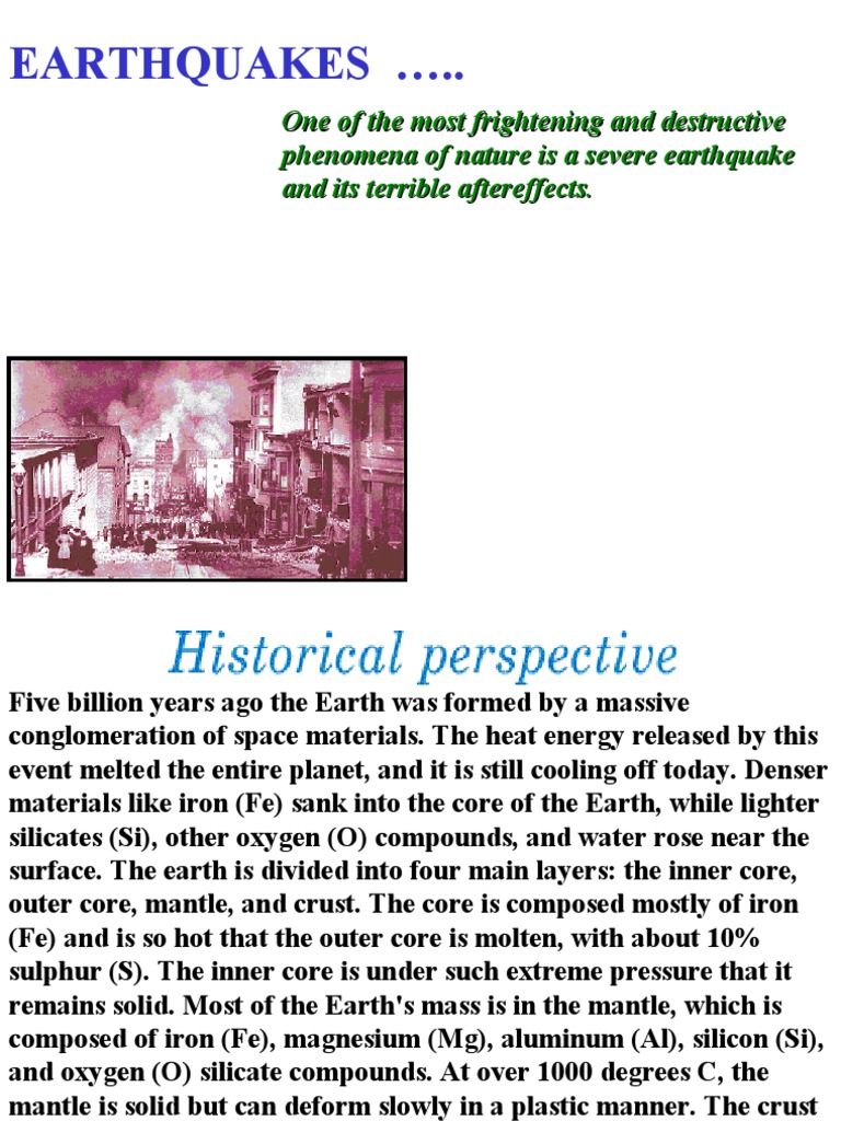 Understanding Earthquakes and Tectonics | PDF | Plate Tectonics | Continent