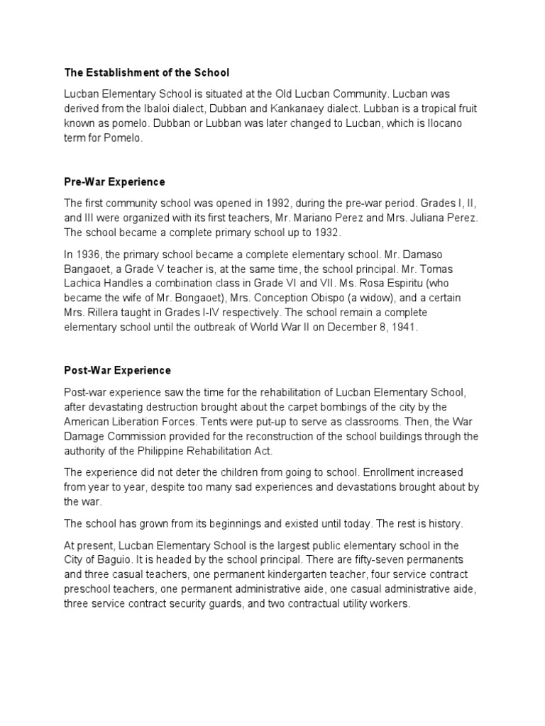 History of Lucban | PDF