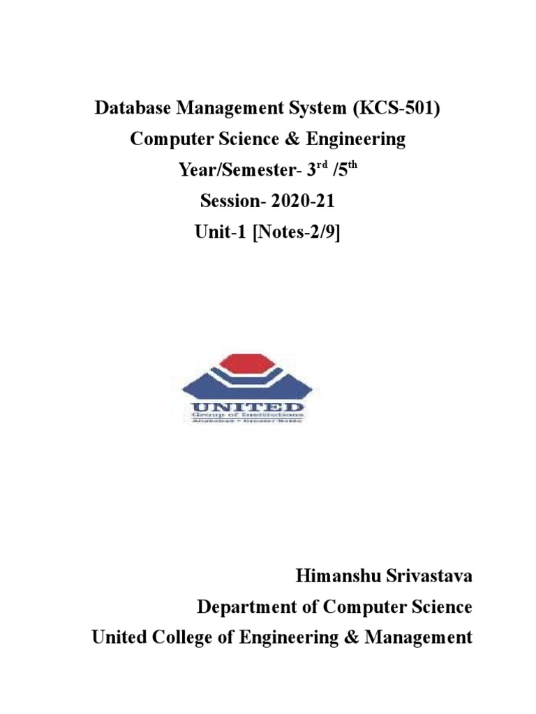DBMS Unit-1 PPT 1.2 (Advantages & Disadvantages of DBMS, Components, Overall System Tructure ...